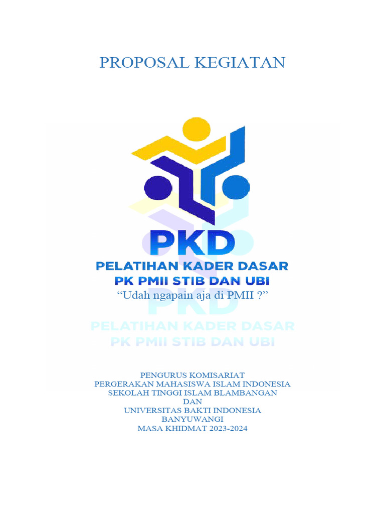 Proposal PKD Vi 2023 | PDF