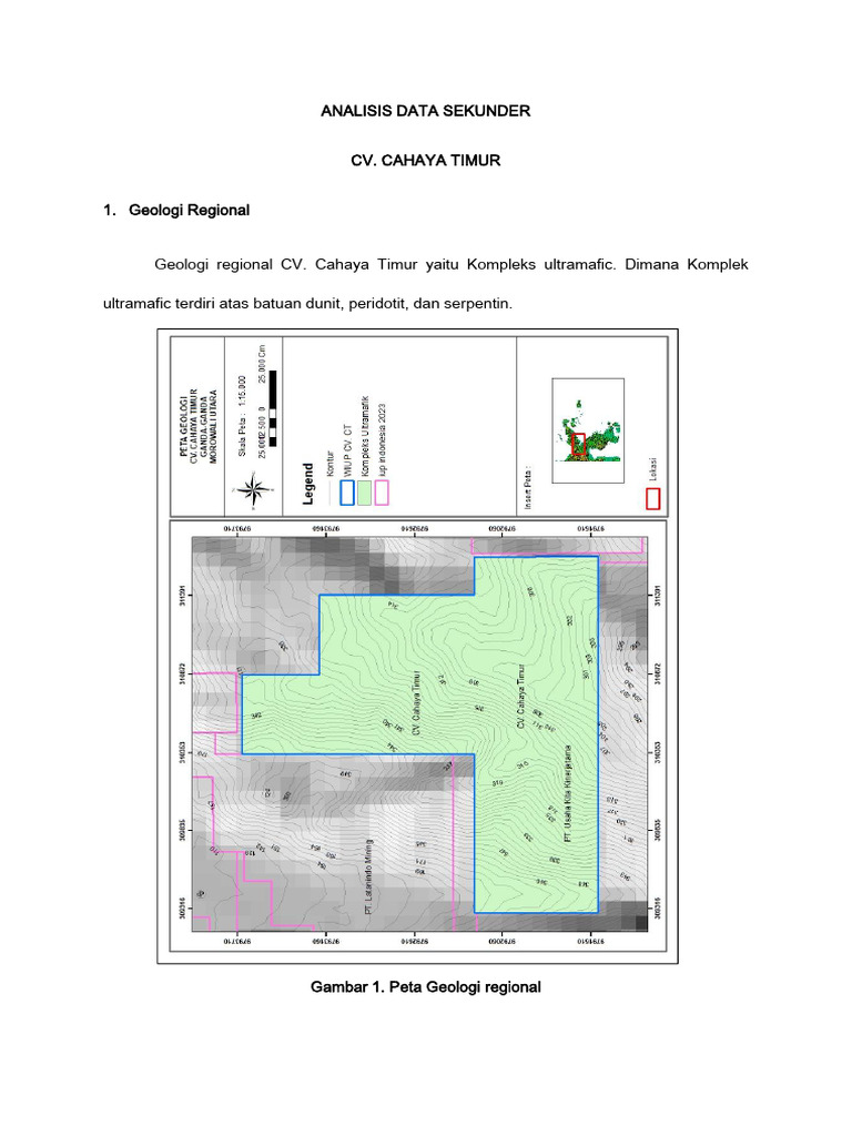 Analisis Data Sekunder Cv. Cahaya Timur | PDF