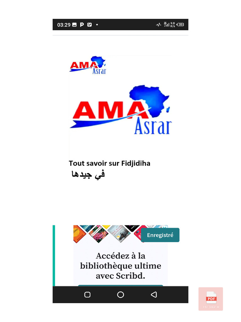 Ama Asrar Fidjidiha Complete | PDF