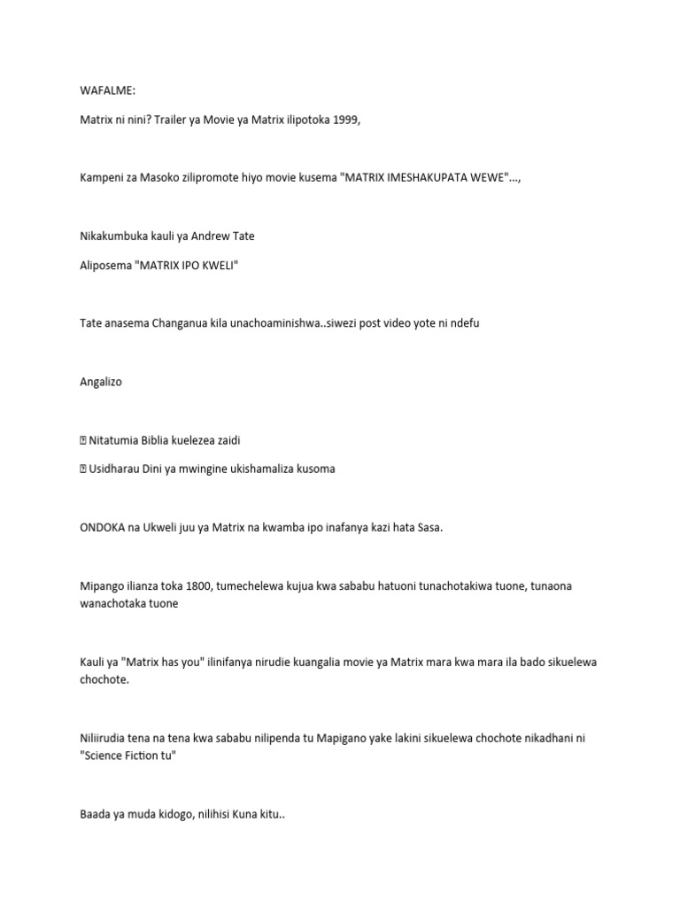 Matrix WPS Office | PDF