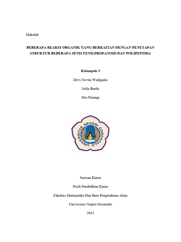 FENILPROPANOID Kelompok 3 KBA | PDF