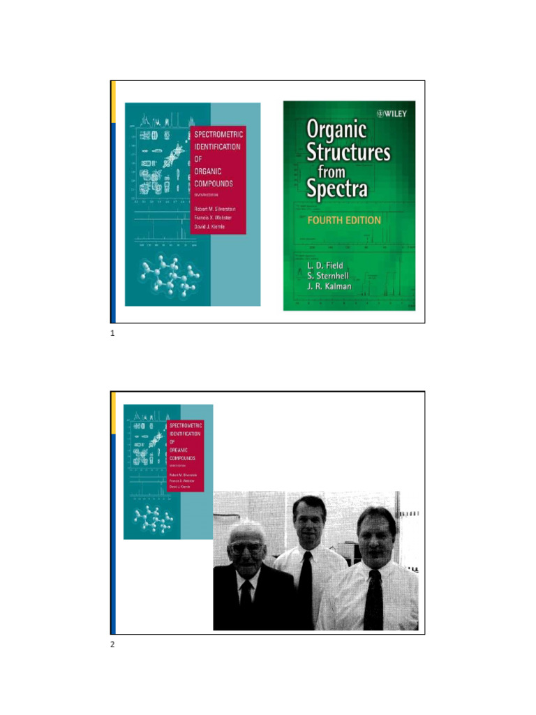 Structure Elucidation | PDF | Quantity | Mass Spectrometry