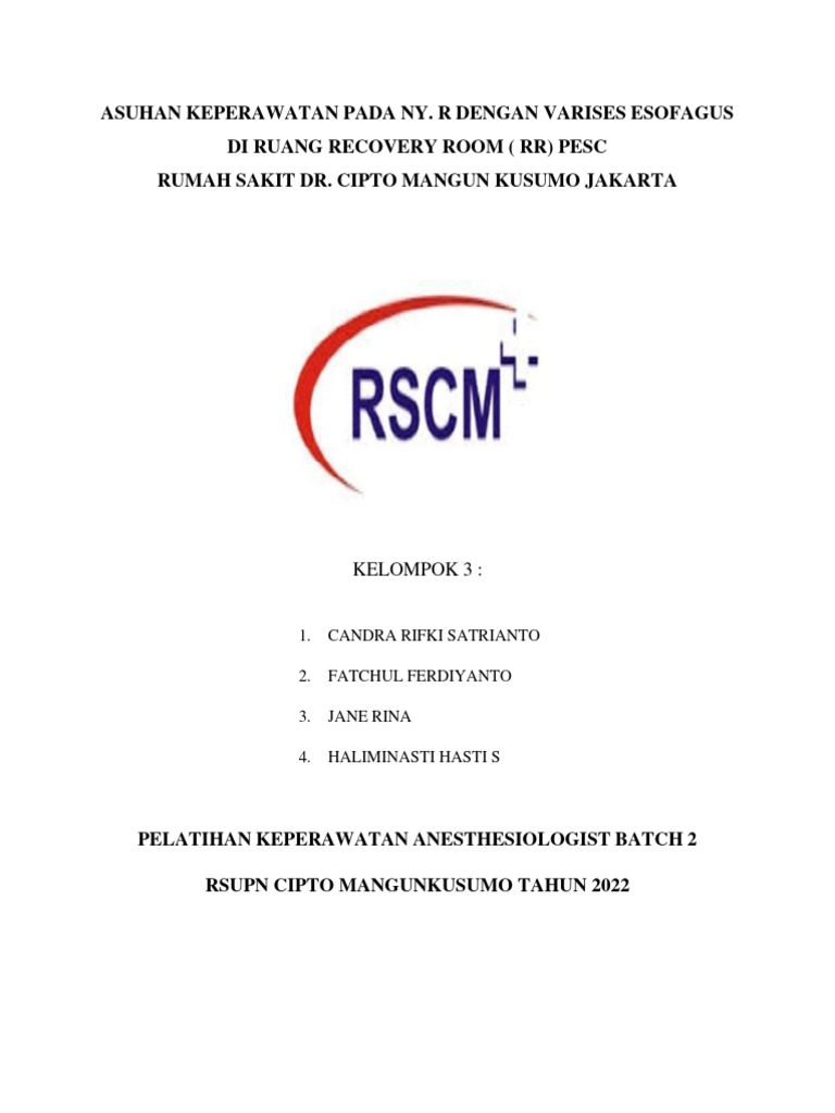 Asuhan Keperawatan Varises Esofagus | PDF