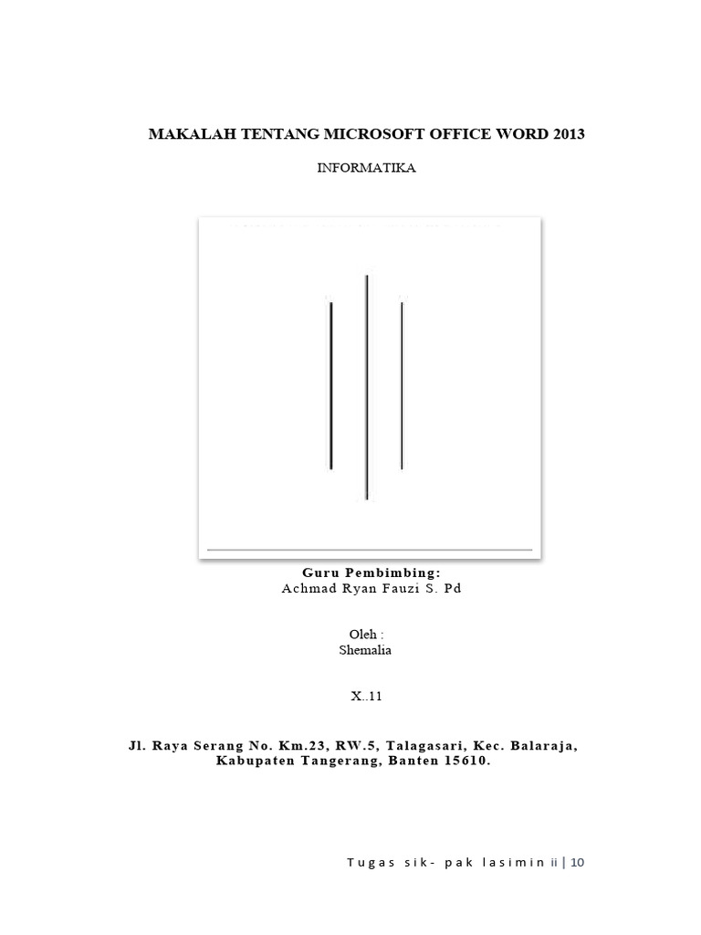 Makalah MS WORD | PDF