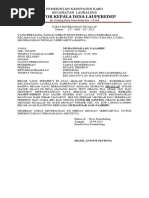 Surat Keterangan Kematian Dari Desa | PDF