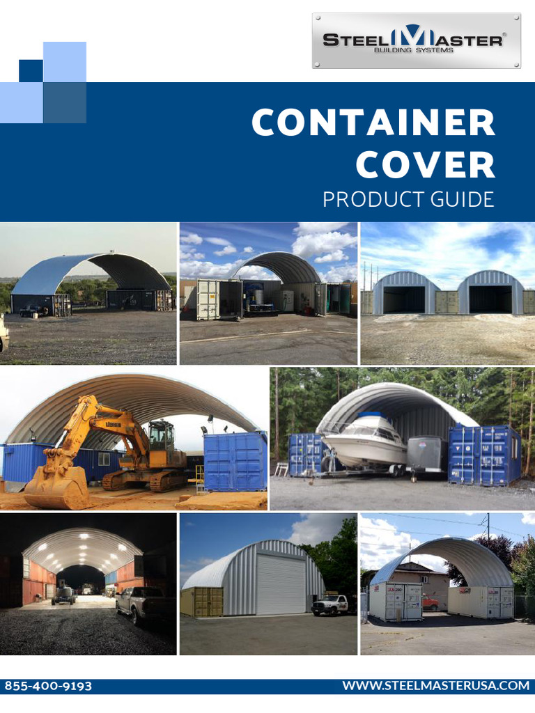 Container Cover Product Guide | PDF | Logistics | Roof