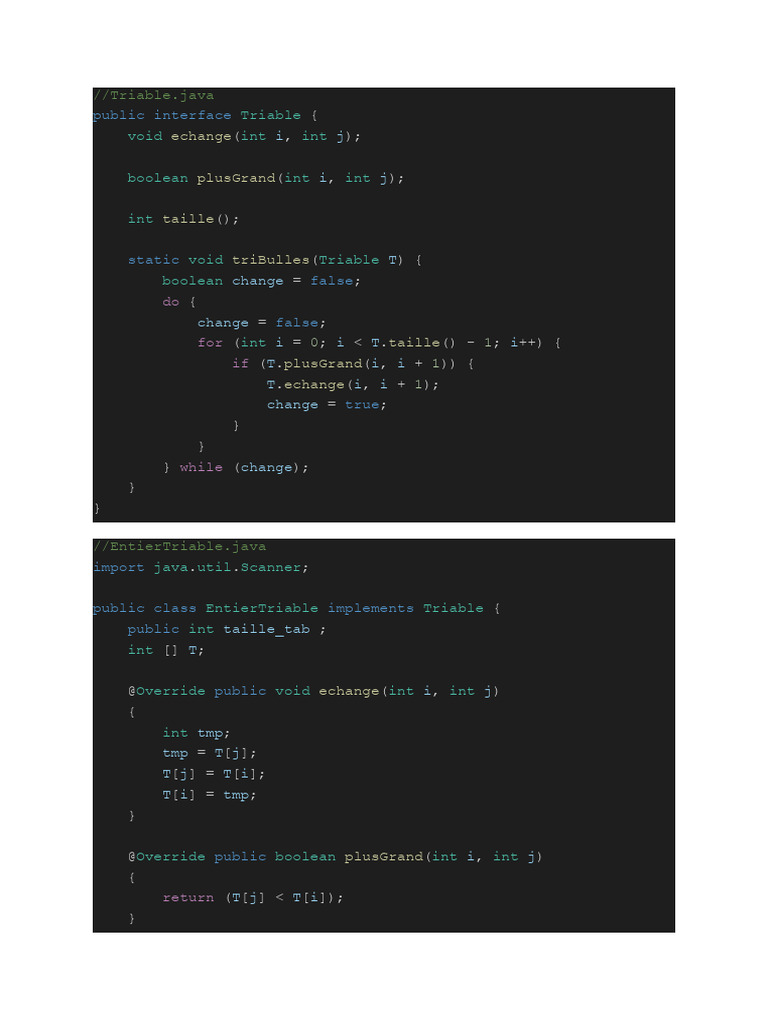 TP 5 | PDF | Object Oriented Programming | Computer Science TP 5 | PDF | Object Oriented Programming | Computer Science