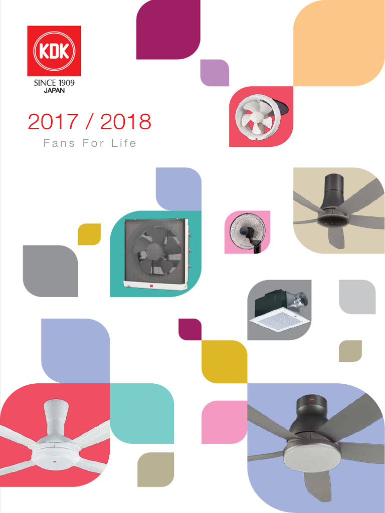 KDK Fan | Download Free PDF | Duct (Flow) | Ventilation (Architecture)