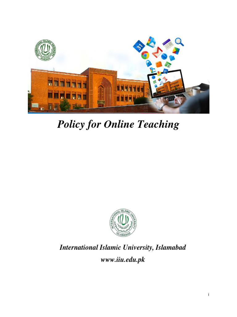 Policy Iiui | PDF | Educational Technology | Distance Education