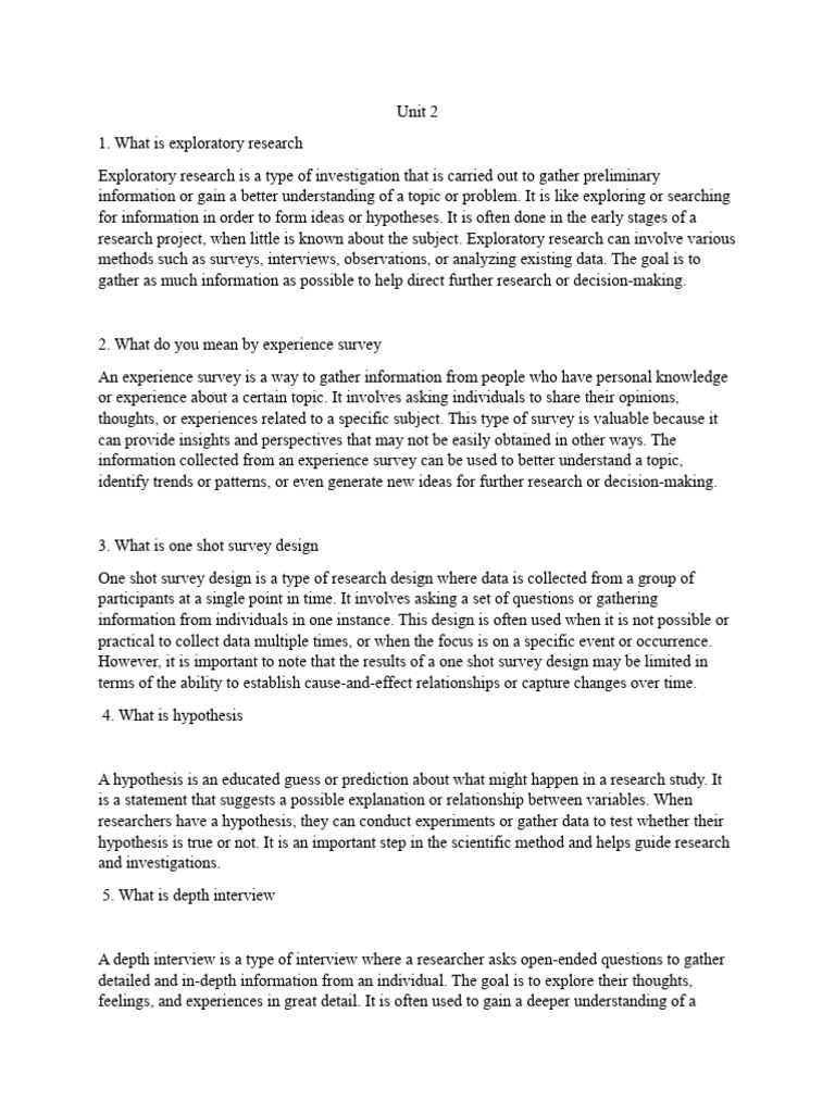 Unit - 2 RM | PDF | Sampling (Statistics) | Hypothesis