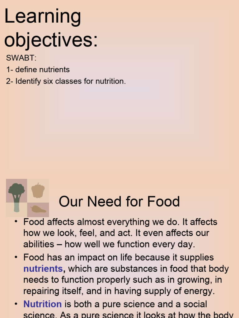 Essential Nutrients and Their Roles | PDF | Fat | Carbohydrates