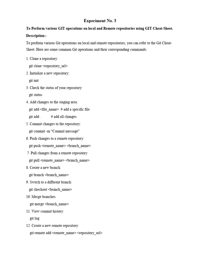 DevOps Expt 3 | PDF DevOps Expt 3 | PDF