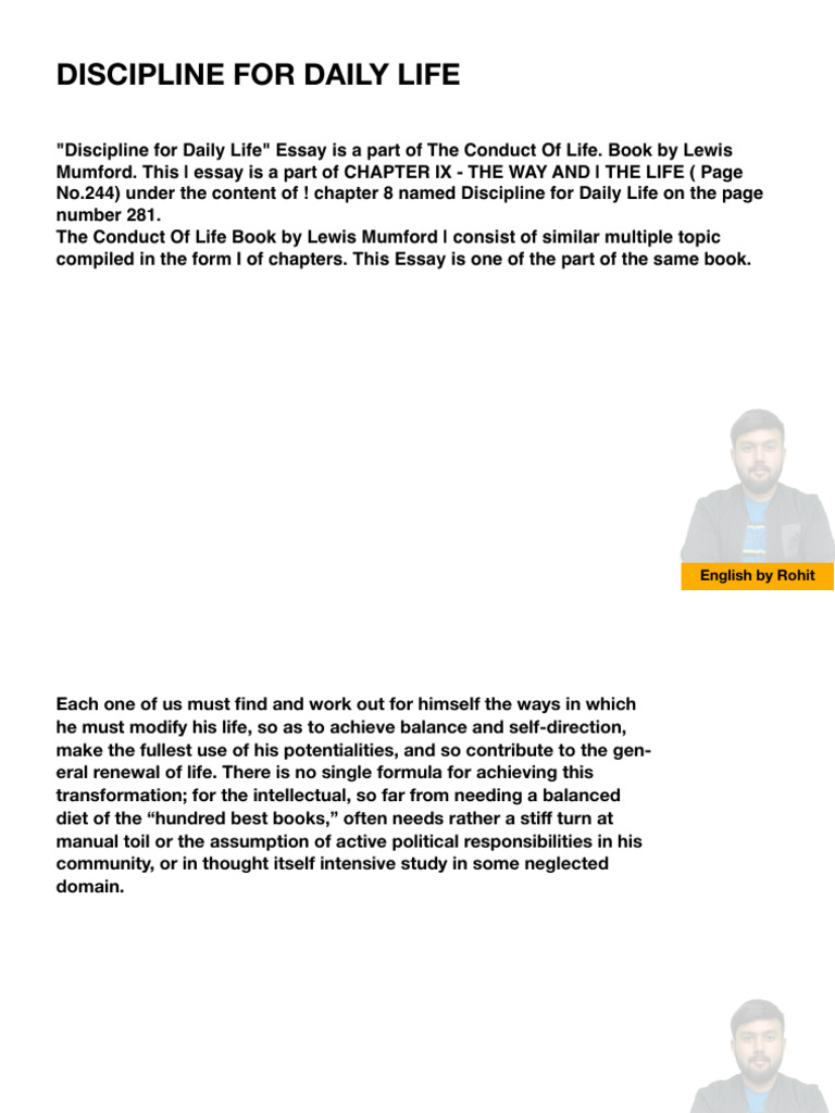 Discipline in Daily Life: A Guide | PDF | Love | Parenting