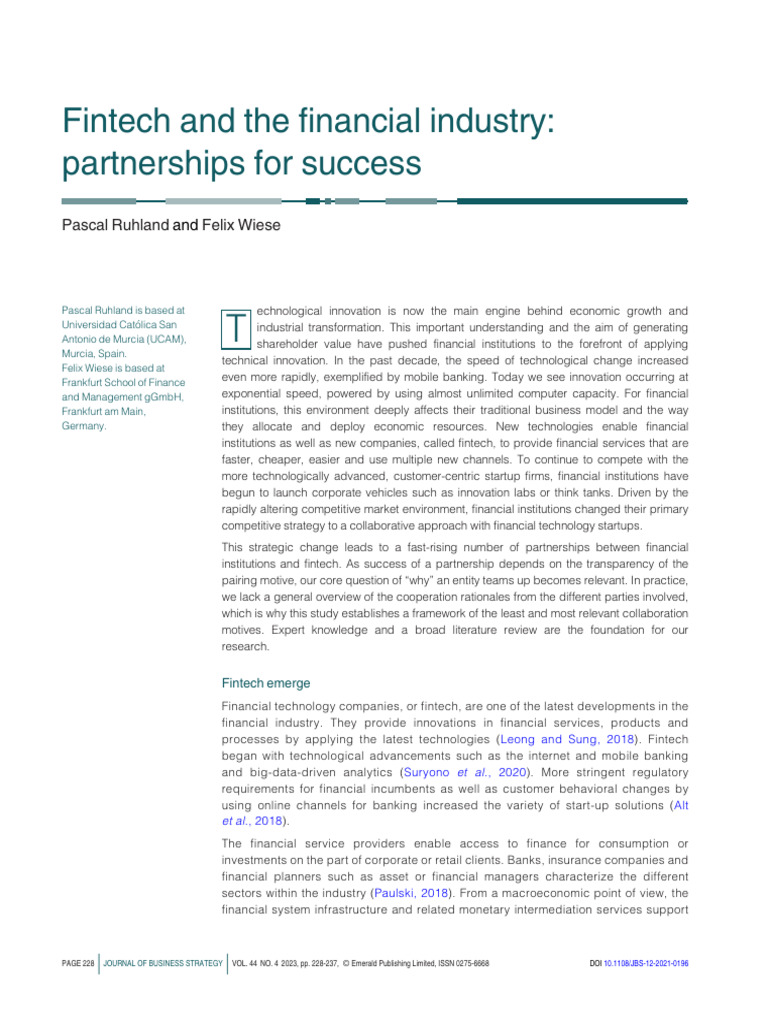 10 1108 - JBS 12 2021 0196 | PDF | Innovation | Business Model