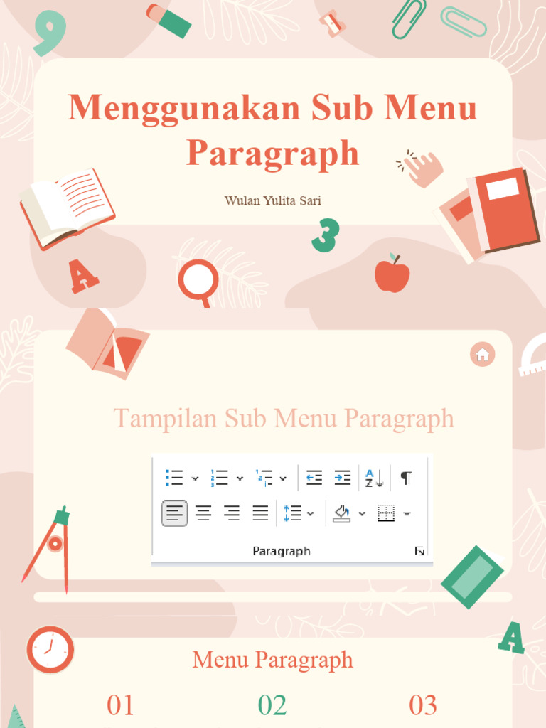 Sub Menu Paragraph | PDF