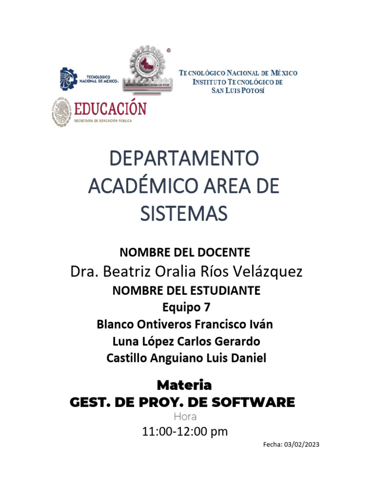 Formato Equipo7 | PDF | Aprendizaje | Informática