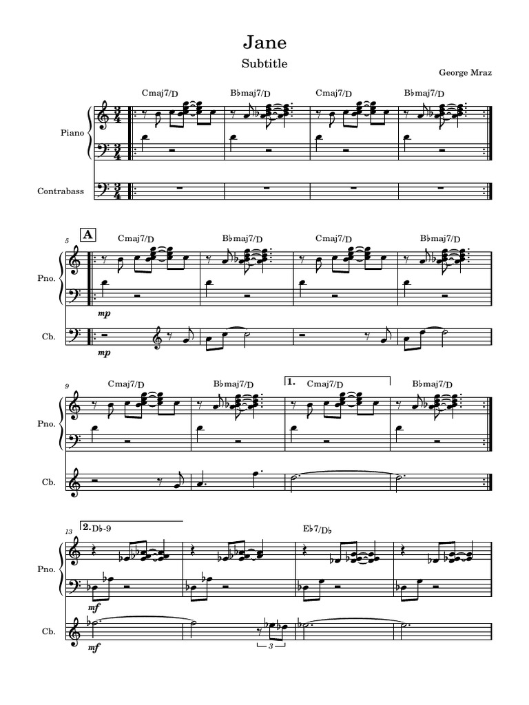 Jane | PDF | String Instruments | Chordophones