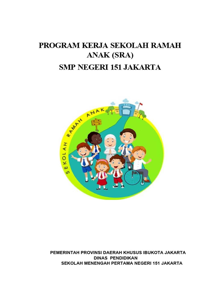 Program Kerja Sekolah Ramah Anak SMPN 151 Jakarta | PDF