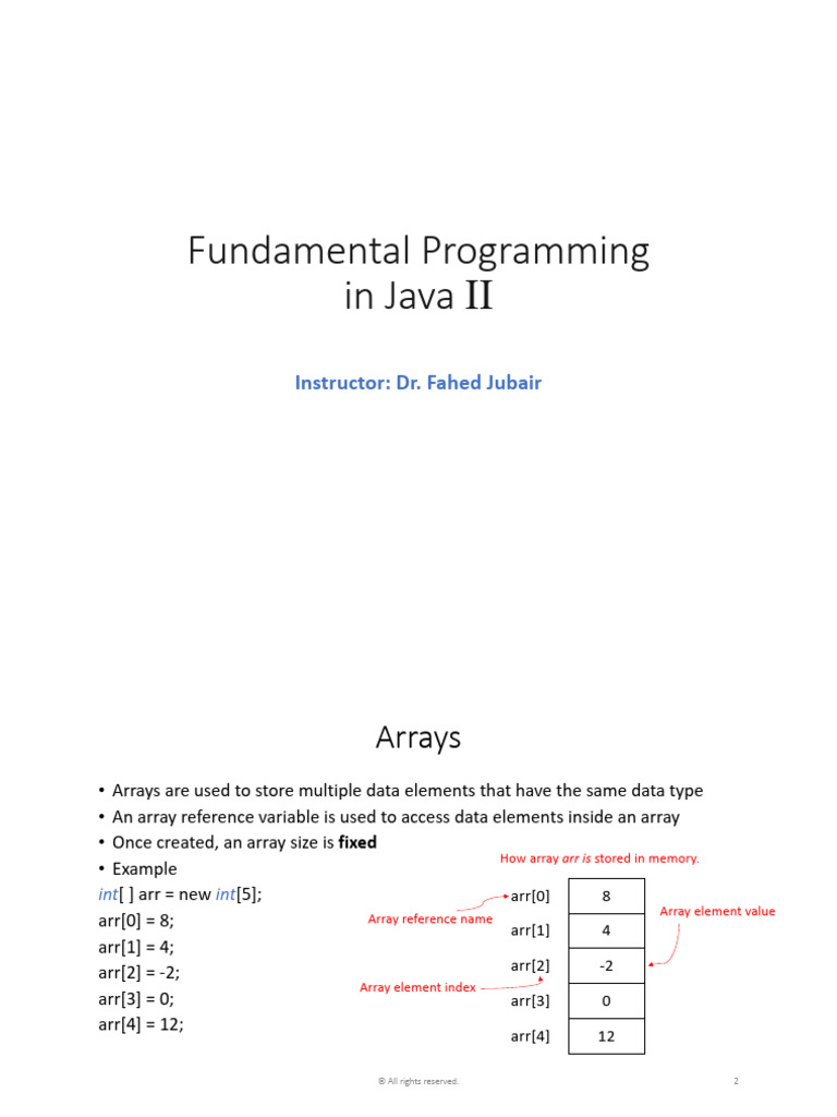 03 Programming Fundamentals Part2 Pdf Variable Computer Science 3768