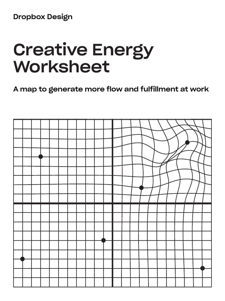 Creative Energy Worksheet | PDF