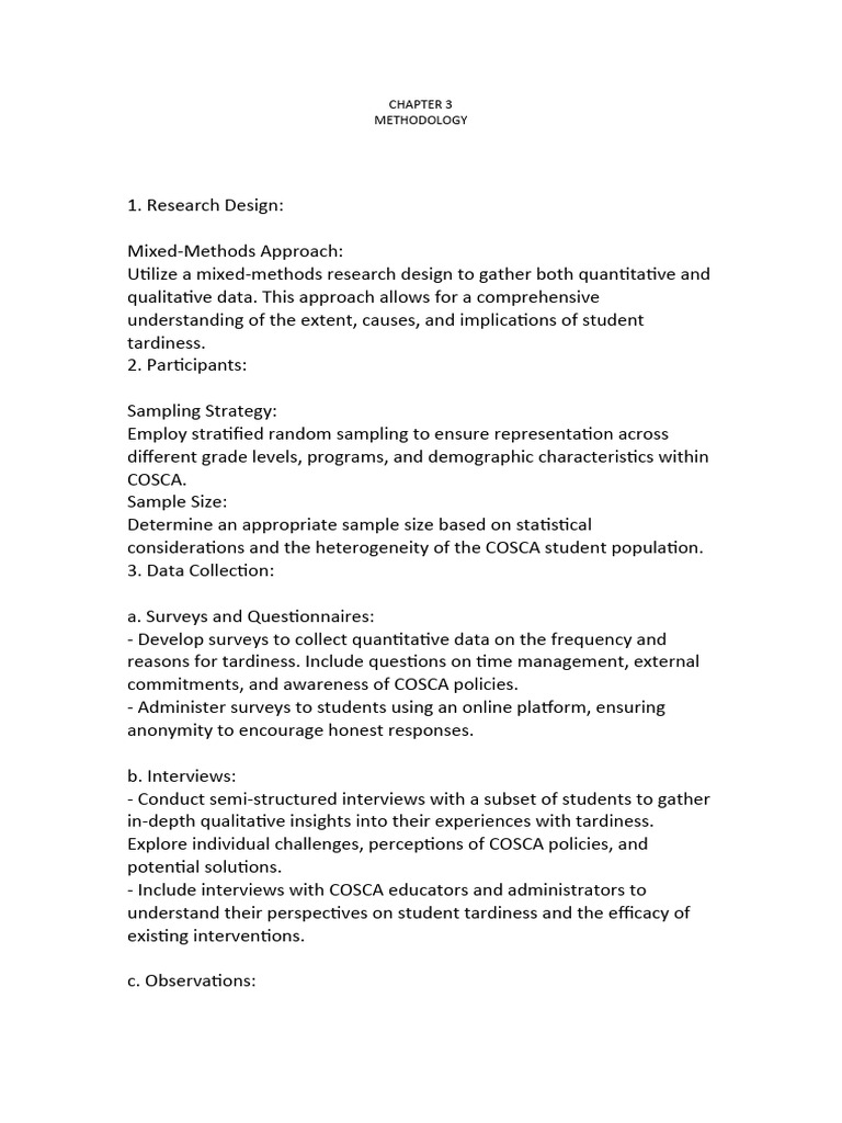 Chapter 3 | PDF | Survey Methodology | Statistics