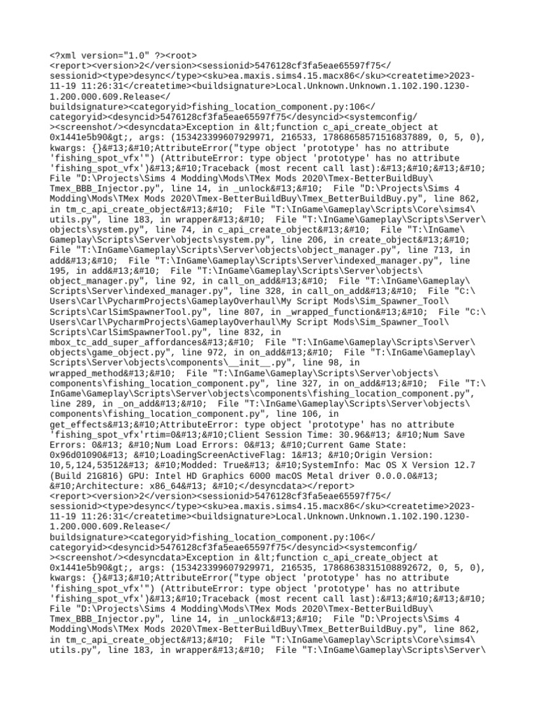 Last Exception | PDF | Mac Os | Operating System Families