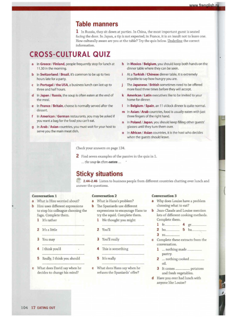 Intermediate Passive Voice Revision | PDF