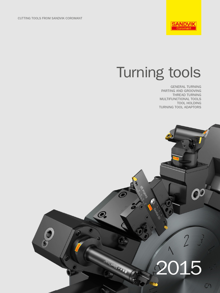 Turning Tools 2015 en | PDF | Equipment | Manufactured Goods