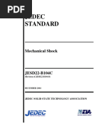 JESD22-A104D TemperatureCycling2005 | PDF | Temperature | Thermocouple