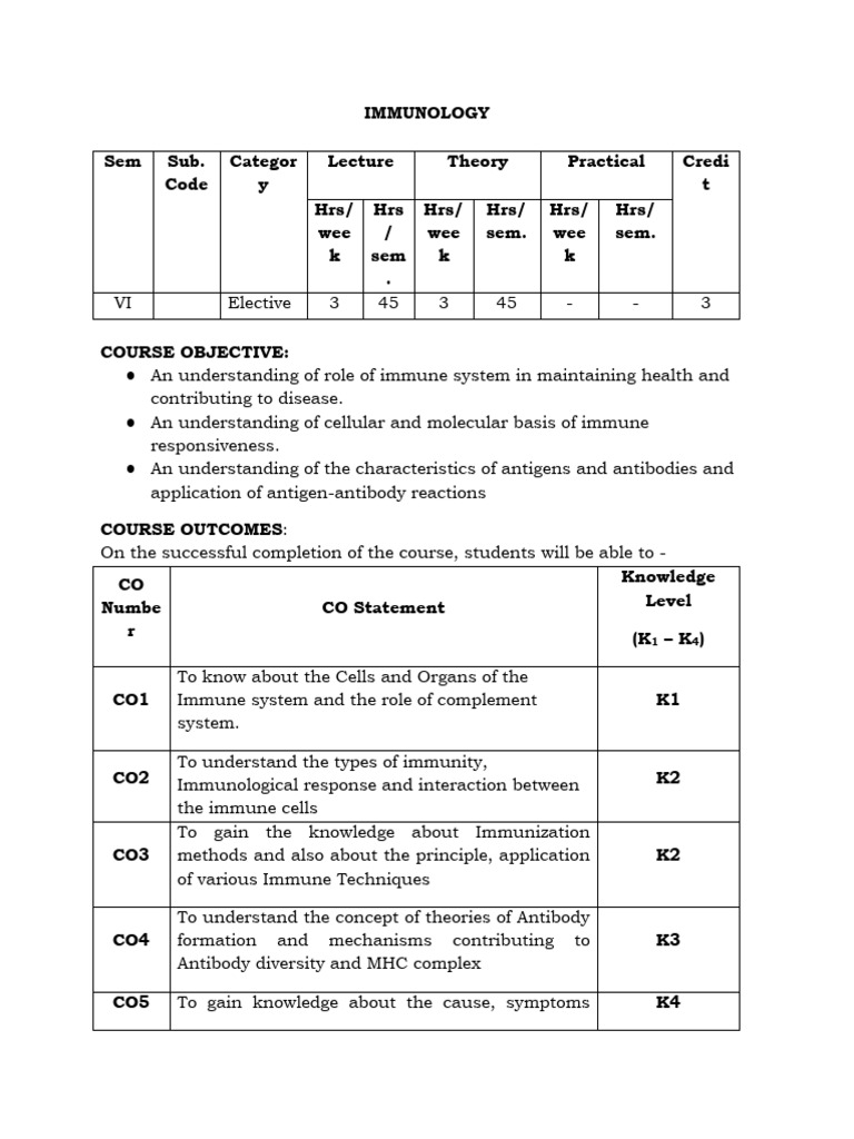 Immunology Pdf Immune System Antibody