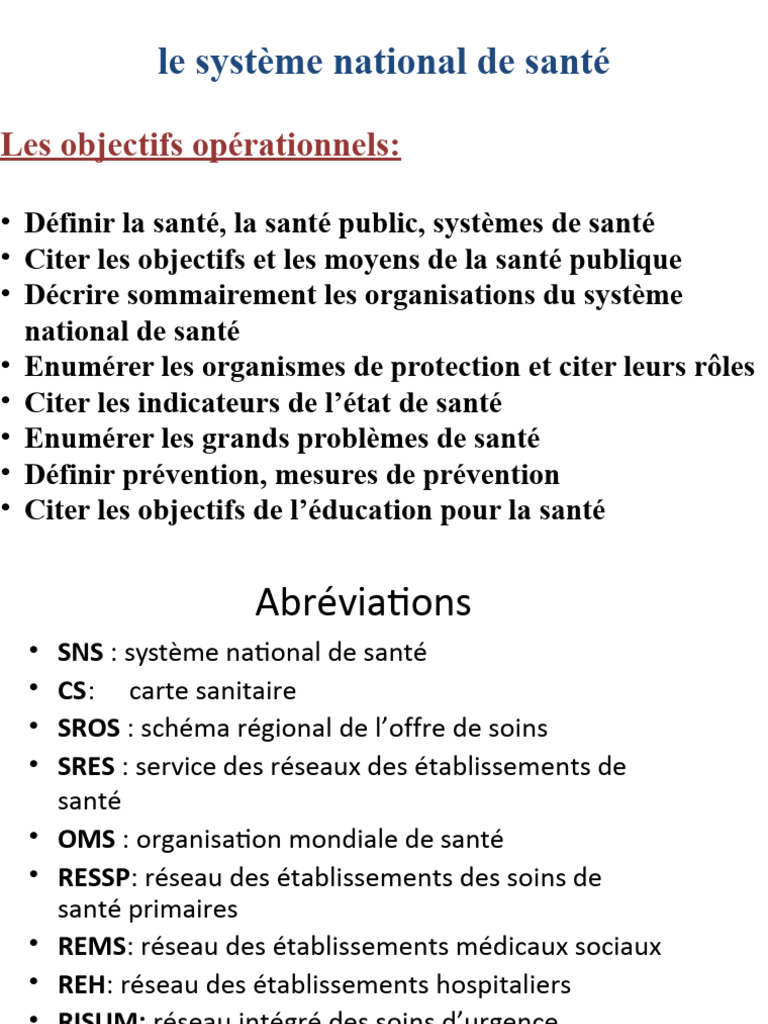 Système National de Santé 23 | Télécharger gratuitement PDF | Hôpital ...