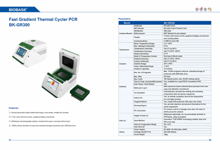 Biobase Thermal Cycler PCR | PDF
