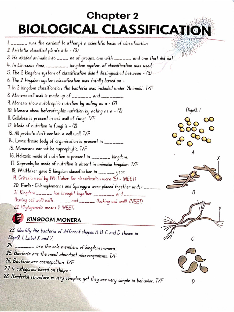 Biological Classification | PDF