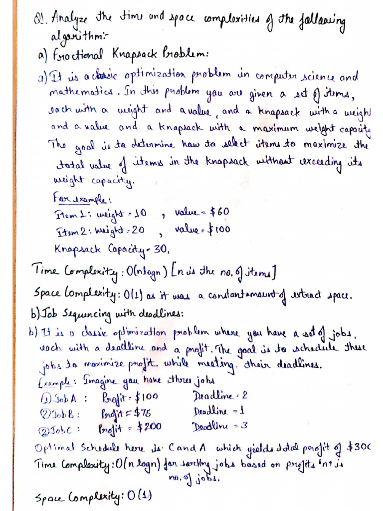 DAA Assignment 2 | PDF