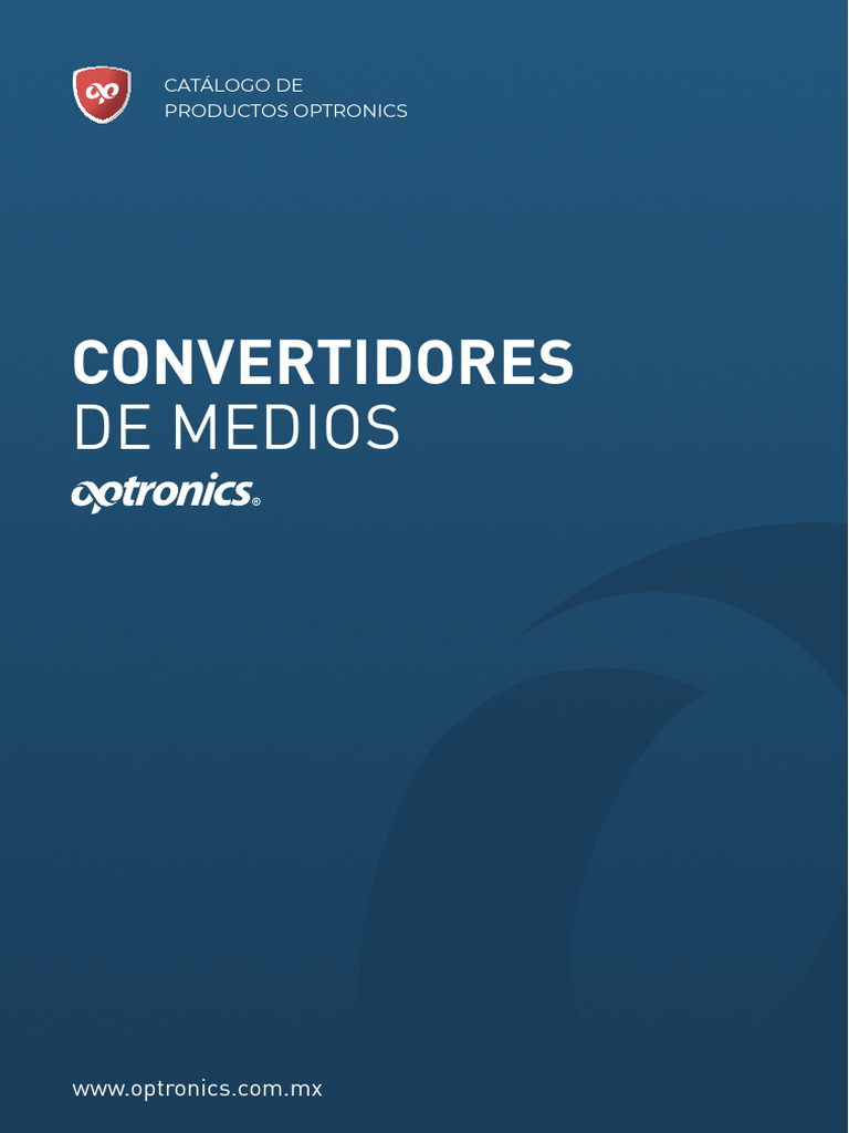 Catálogo de Convertidor de Medios Optronics | PDF | Hardware de la computadora | Ingeniería ...