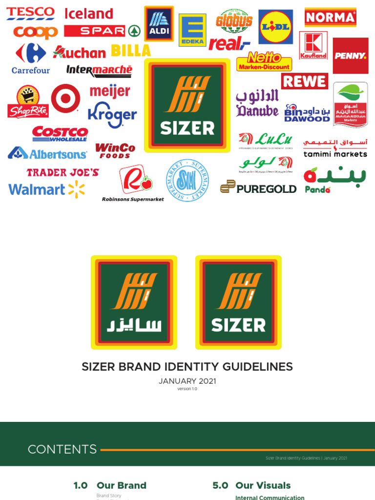 Sizer Brand Identity Guidelines 2021 | PDF | Logos | Brand