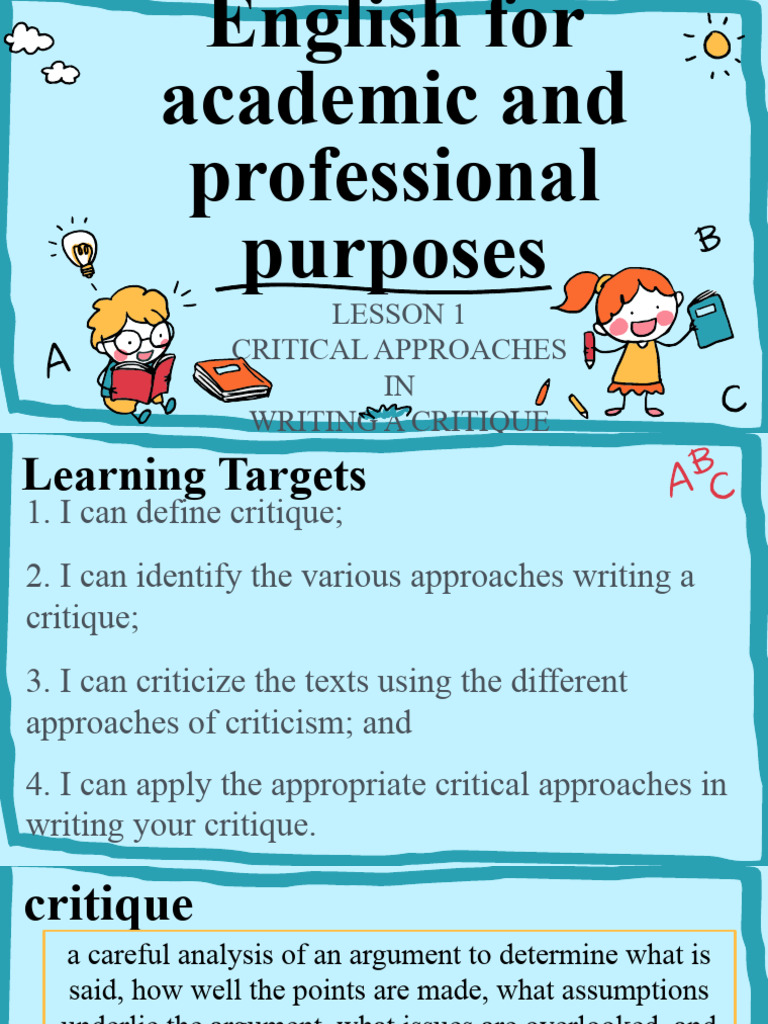 English For Academic and Professional Purposes | PDF | Paintings | Concept