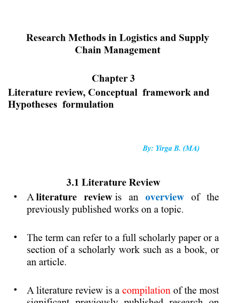 Chapter 3 RM | PDF | Hypothesis | Theory