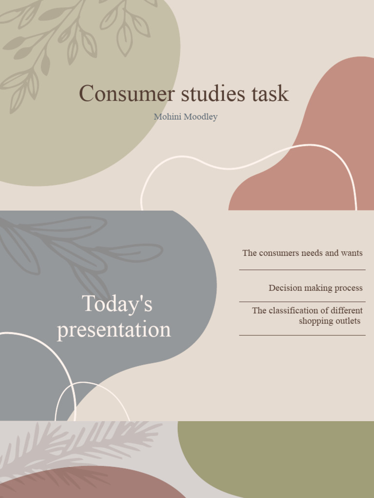 Consumers Power Point | PDF