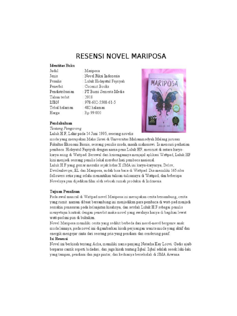 Mariposa | PDF