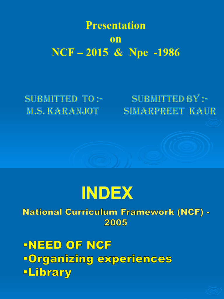 NCF - 2015 - Npe - 1986 | PDF