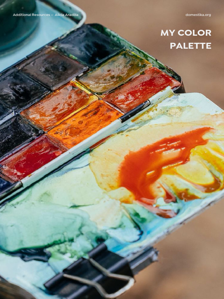 U2-04 My Color Palette en | PDF | Grey | Color