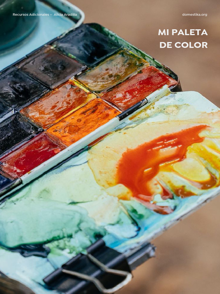 Esenciales para mi paleta de colores | PDF | Color | Tecnicas artisticas
