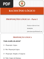RACIOCÍNIO LÓGICO - Lista de Símbolos Lógicos | PDF | Lógica matemática ...