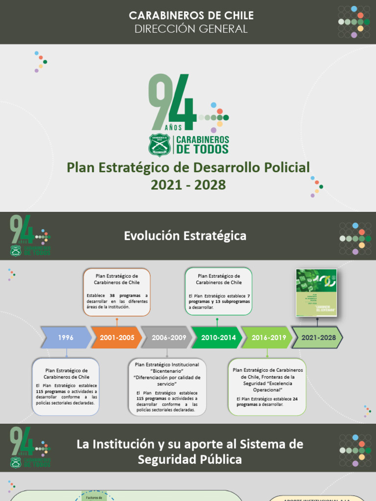 Plan Estrategico | PDF | Logística | Policía