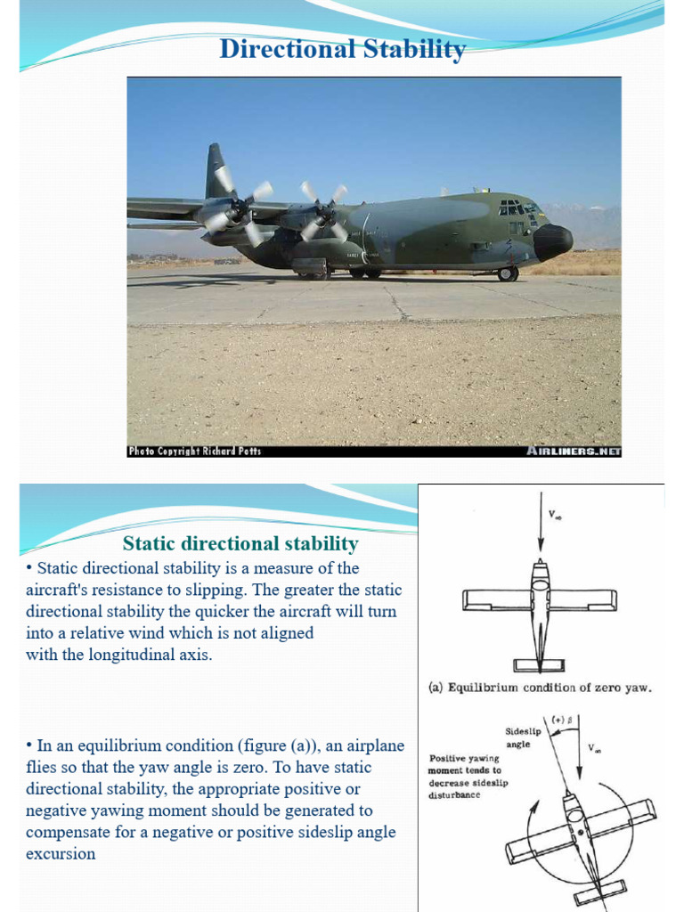 Chapter 2 - Directional Stability 4 | PDF | Flight Control Surfaces ...