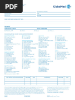 MSH Claim Form Dubai - GCC | PDF