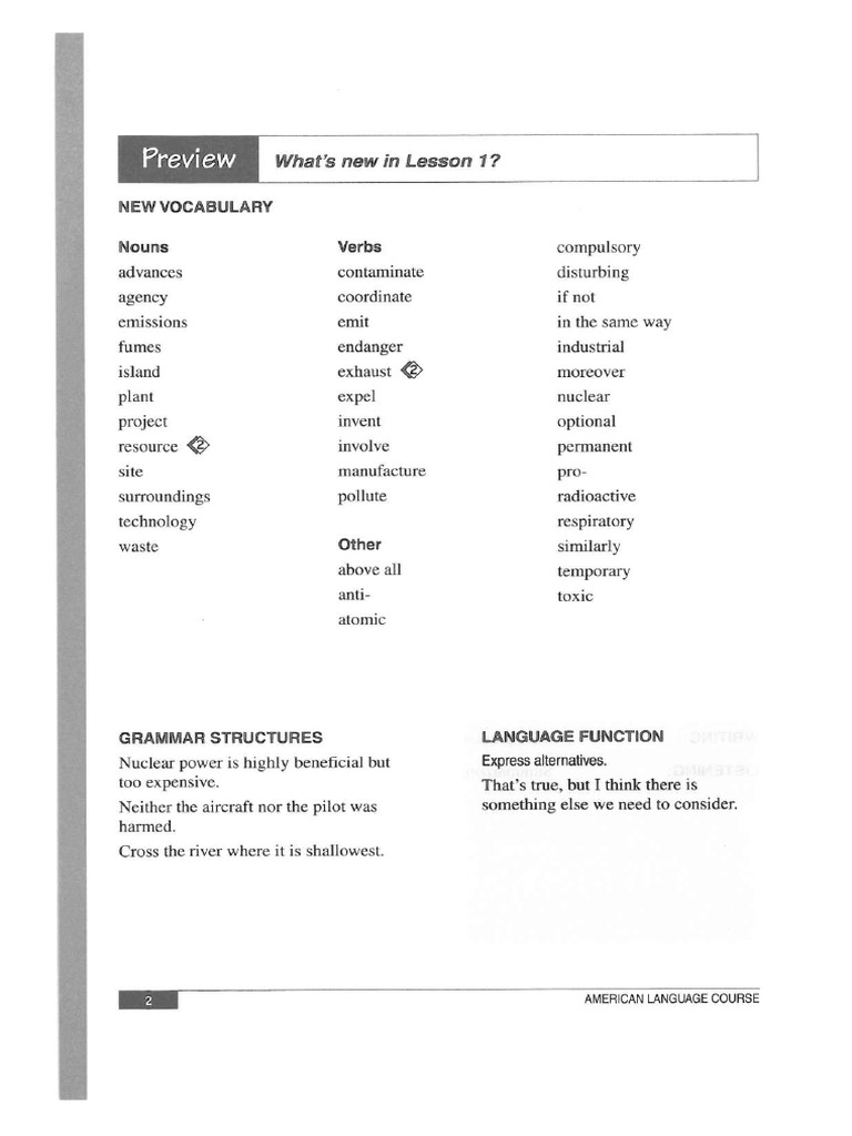 ALC ST BOOKS 25 Wordlist | PDF