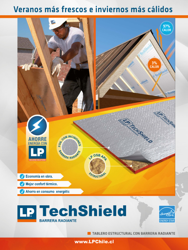 Ficha Tecnica Osb Techshield 230120 Baja | PDF