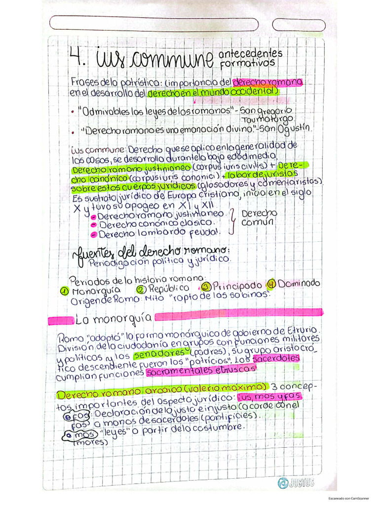 4 Ius Commune y Etapas | PDF